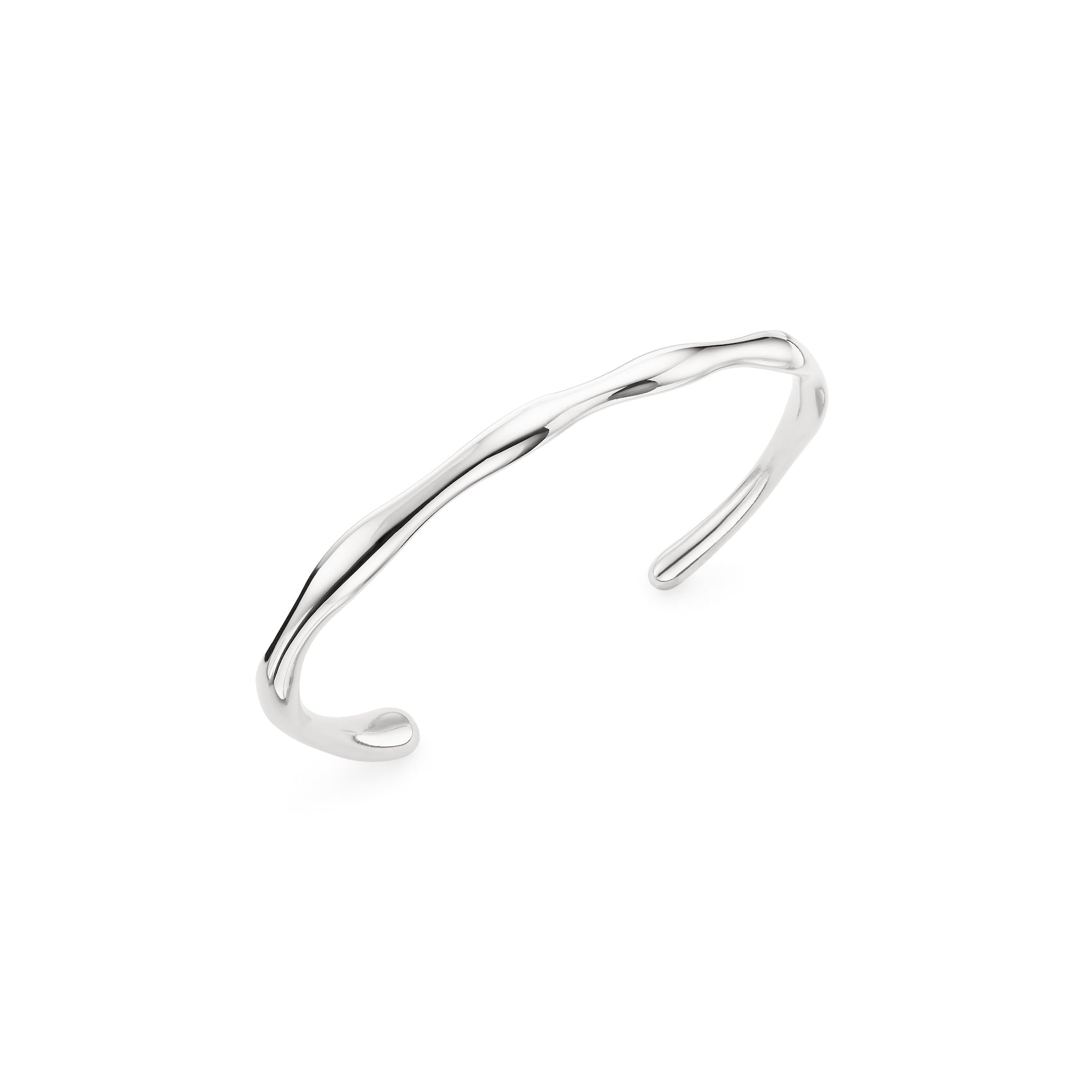 Molten Bangle (Silver) – Abbott Lyon US