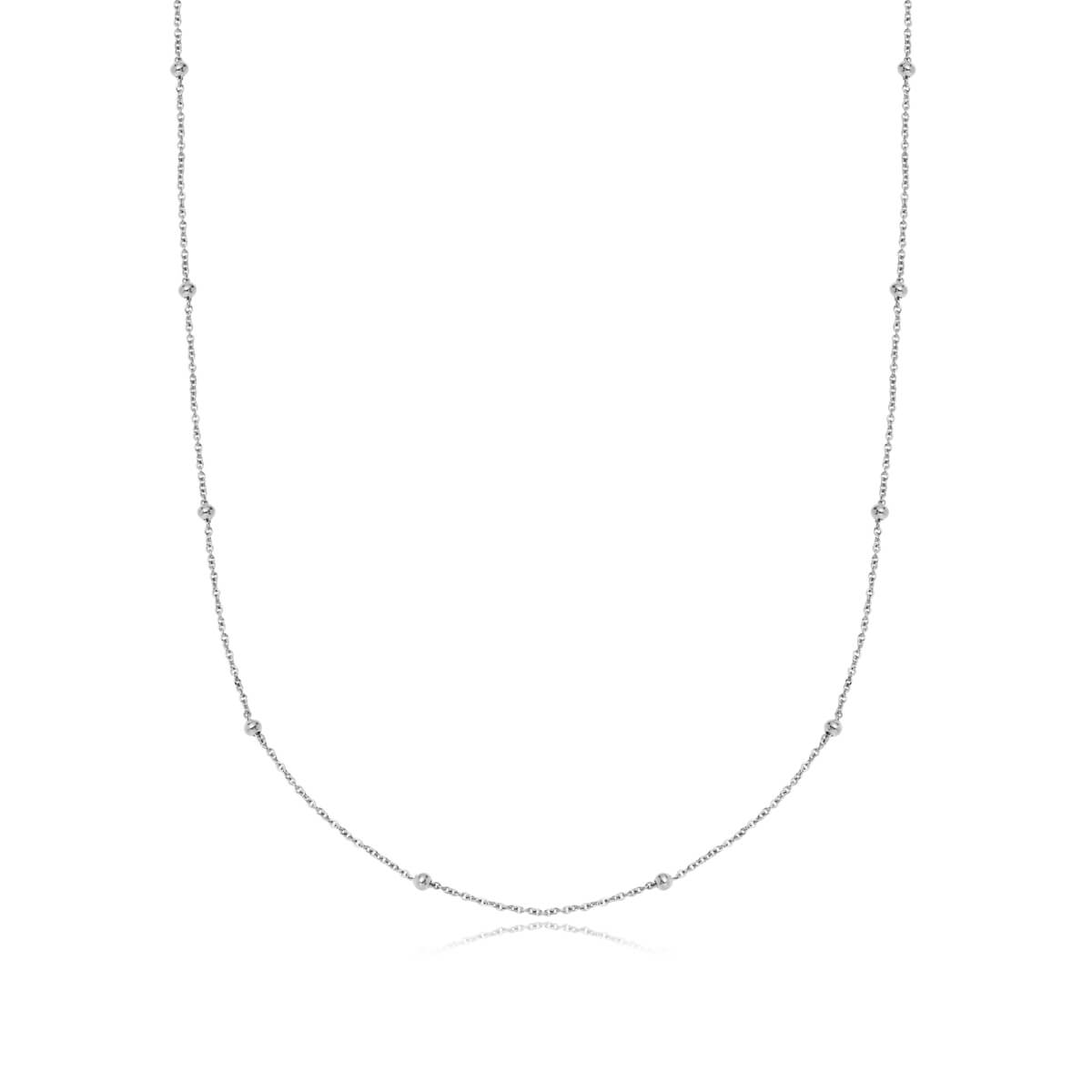 Sphere Chain Necklace (Silver) – Abbott Lyon US