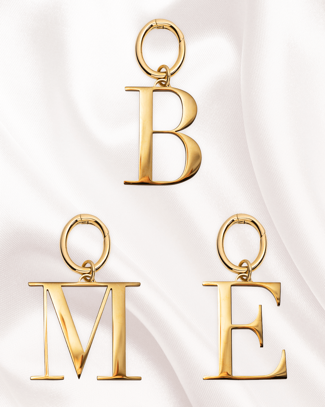 Metal Letter Key Ring (Gold) (CS Replacement) – Abbott Lyon US